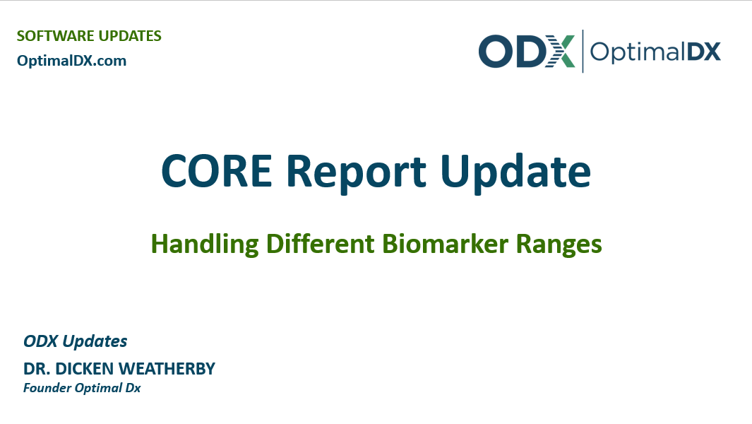 CORE Report - Handling Different Ranges